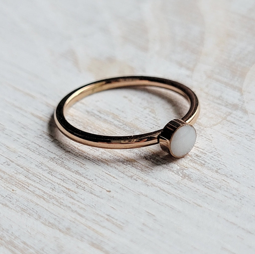 Simple Bezel ring – Timeless Creations723